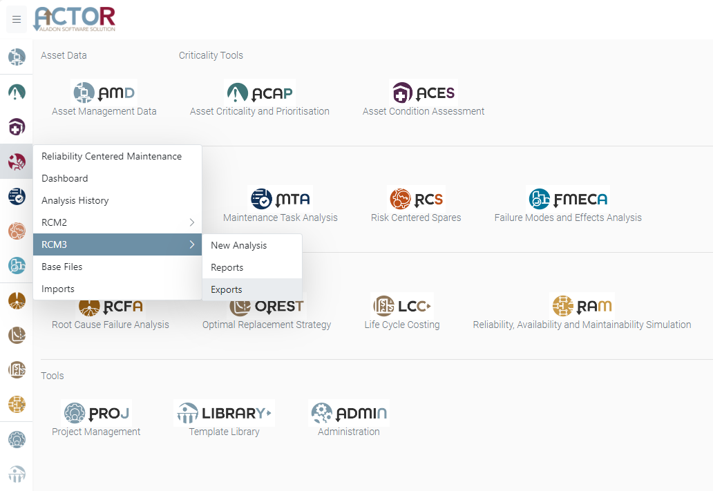 RCM3™ Deliverables