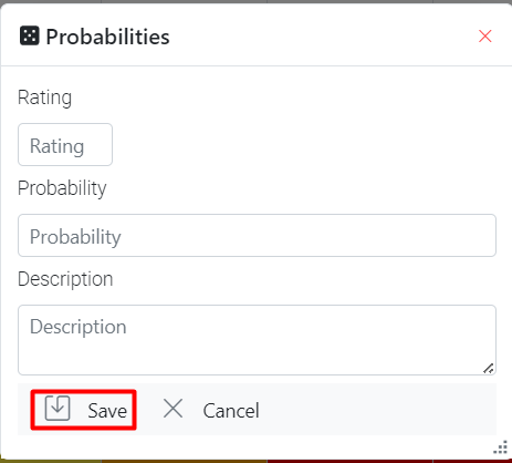 How to add the RCM Risk Matrix Base file